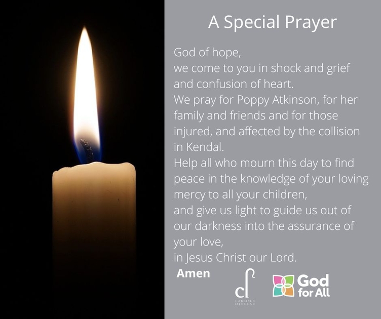 Diocese of Carlisle - News - Statement - Tribute to Poppy Atkinson